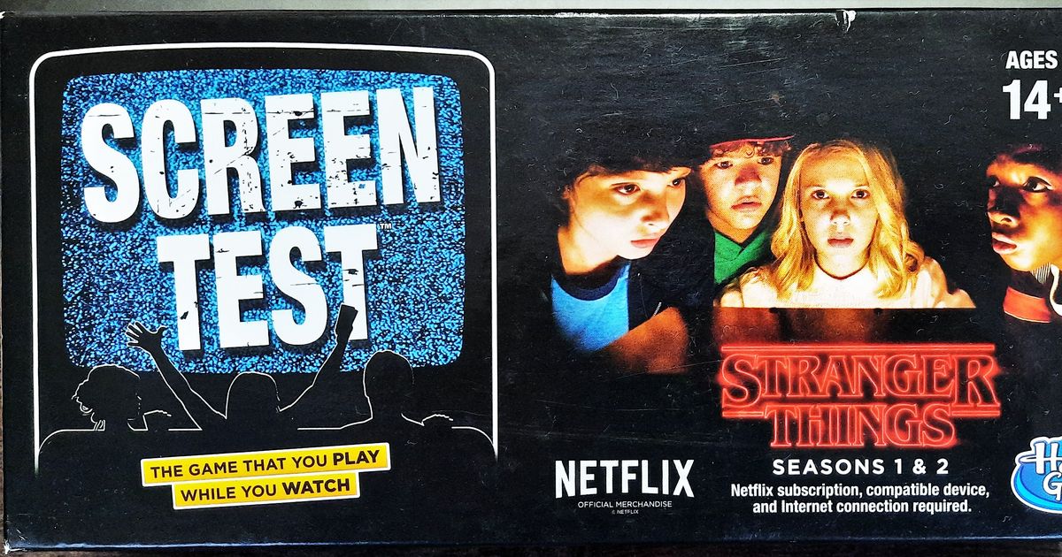 Screen Test: Stranger Things | Board Game | BoardGameGeek