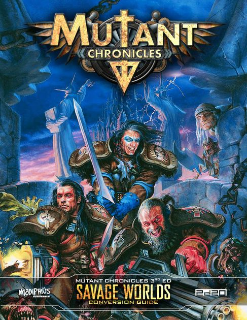 Mutant Chronicles 3rd Edition Roleplaying Game: Savage Worlds ...