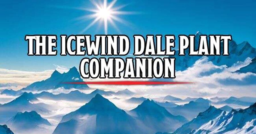 The Icewind Dale Plant Companion | RPG Item | RPGGeek