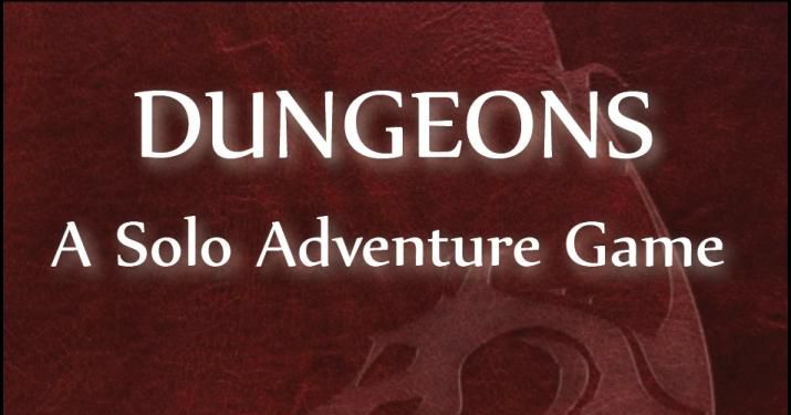 Dungeons: A Solo Adventure Game | RPG Item | BoardGameGeek
