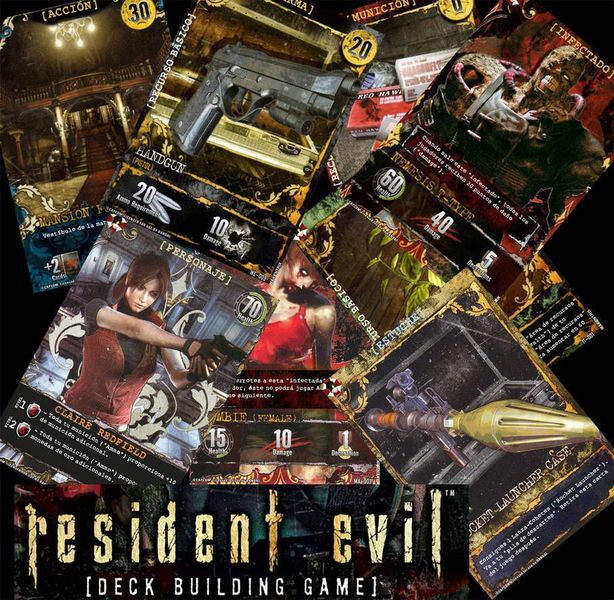 Surprising Resident Evil Deck Building Game Gallery