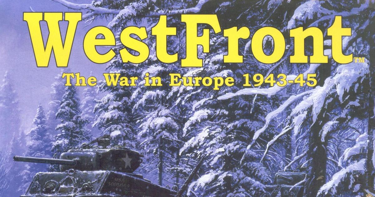 WestFront II: The War in Europe 1943-45 – Second Edition | Board Game ...