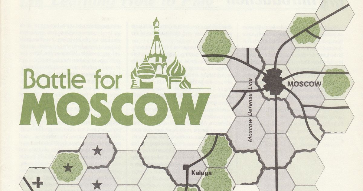 Battle for Moscow | Board Game | BoardGameGeek