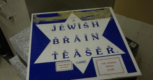 Jewish Brain Teaser | Board Game | BoardGameGeek