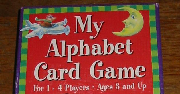 My Alphabet Card Game | Board Game | BoardGameGeek