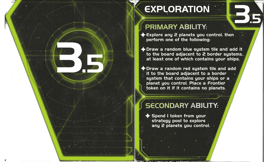Ideas for a 9th Strategy Card (Espionage, Exploration, Isolationism ...