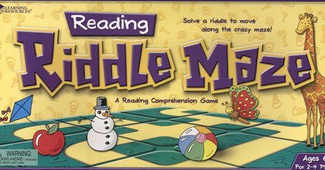 Reading Riddle Maze Game | Board Game | BoardGameGeek