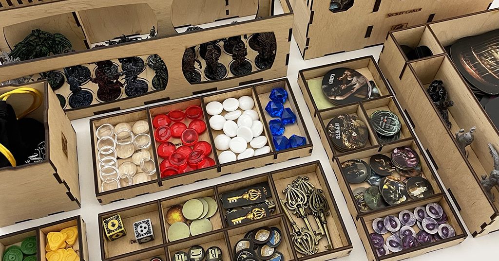 Etherfields: The GiftForge Insert | Board Game Accessory | BoardGameGeek