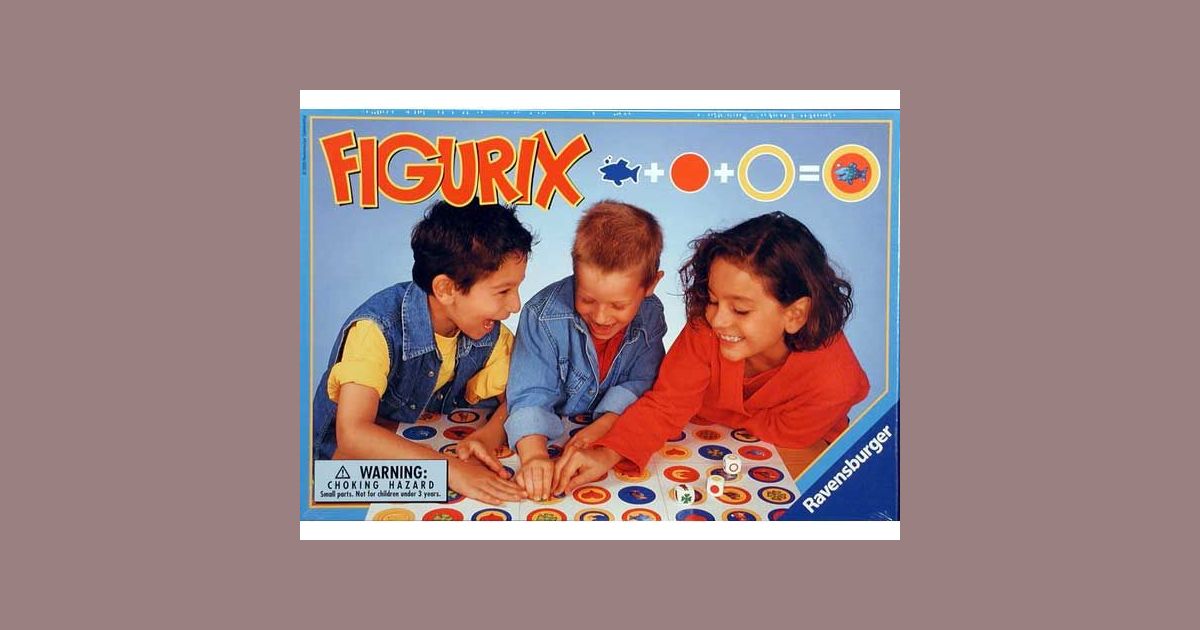 Figurix 3-in-a-row (a two-player variant). | Matching Madness