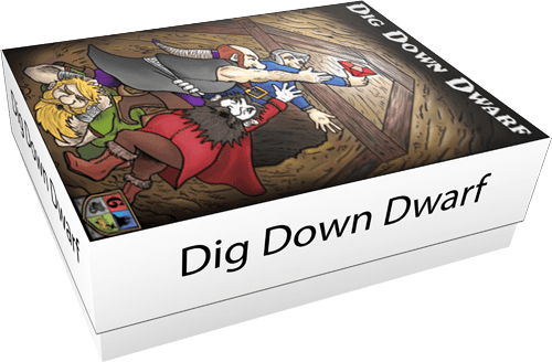 Paper box for cards | Dig Down Dwarf