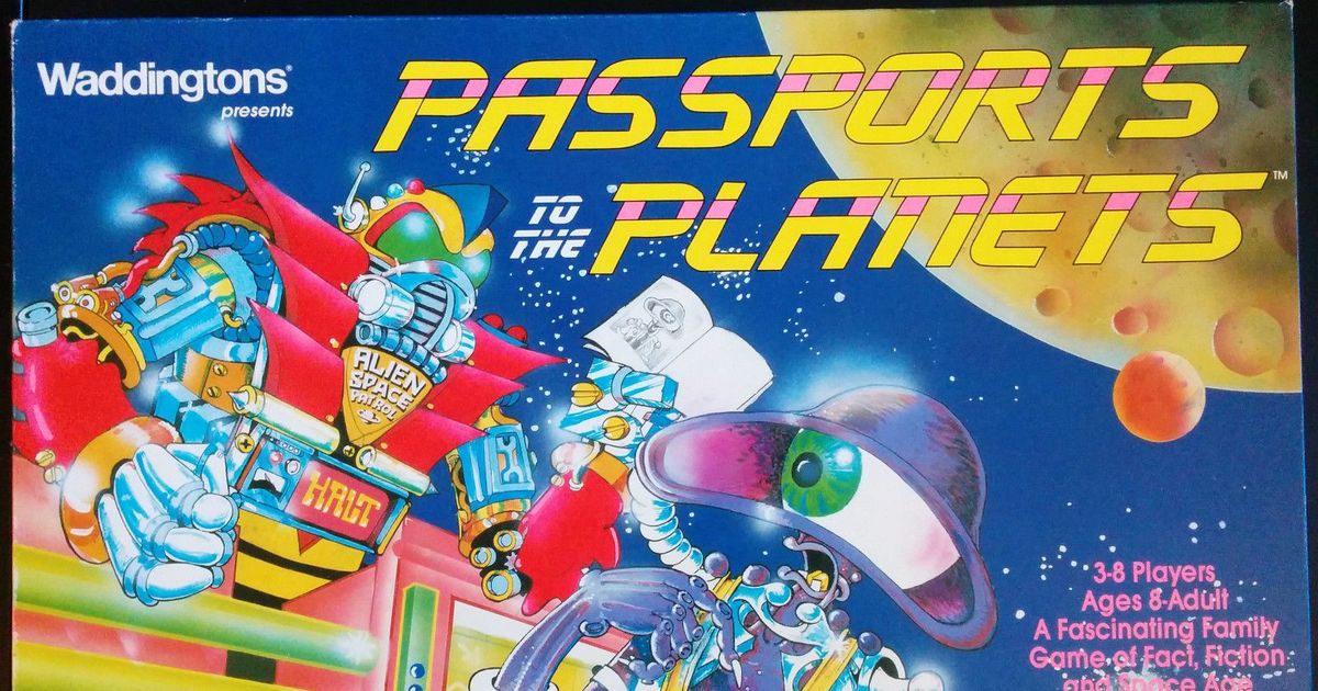 Passports to the Planets | Board Game | BoardGameGeek
