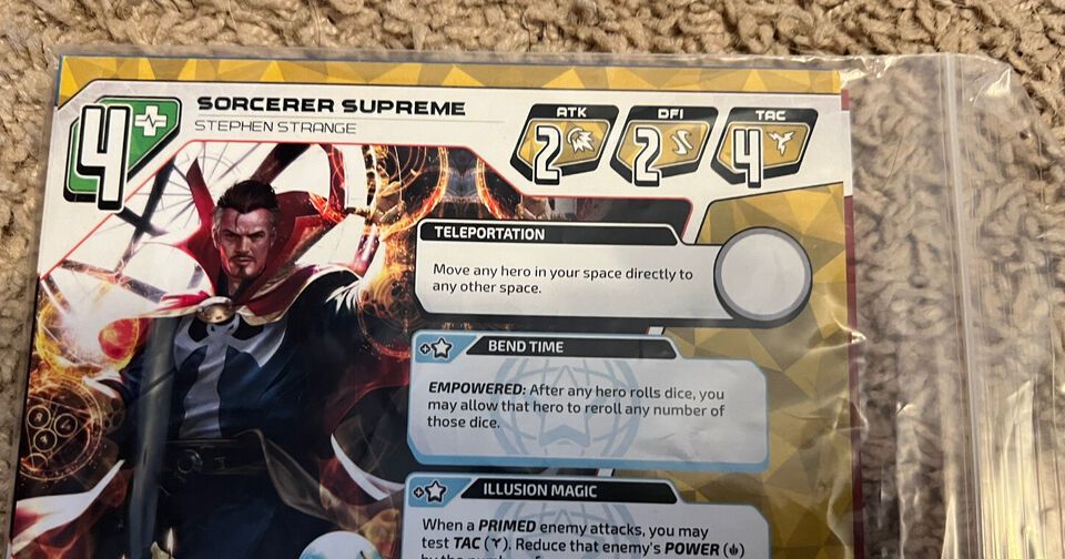 Marvel D.A.G.G.E.R.: Promo Character Cards | Board Game Accessory ...