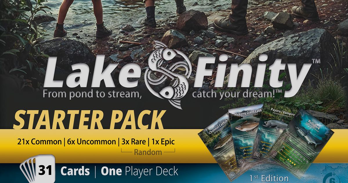 LakeFinity: Fish Cards | Board Game | BoardGameGeek