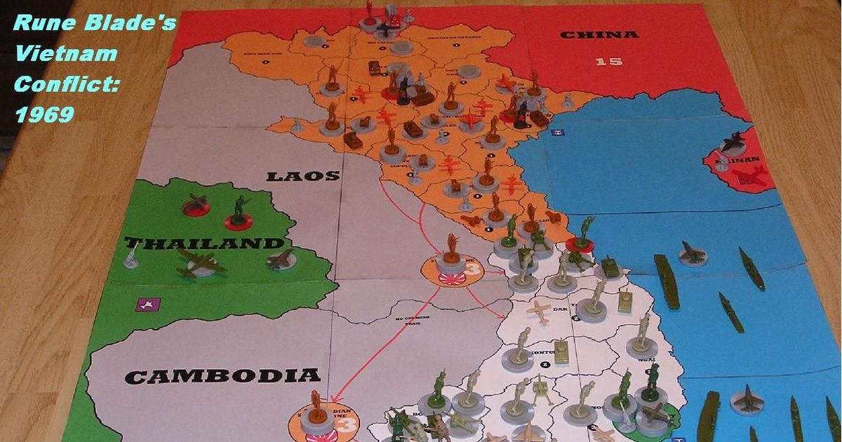 Vietnam Conflict: 1969 | Board Game | BoardGameGeek