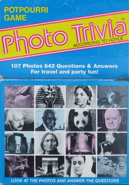 Photo Trivia: Potpourri Game | Board Game | BoardGameGeek