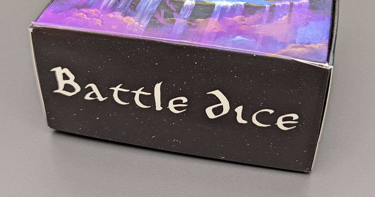 Battle Dice | Board Game | BoardGameGeek