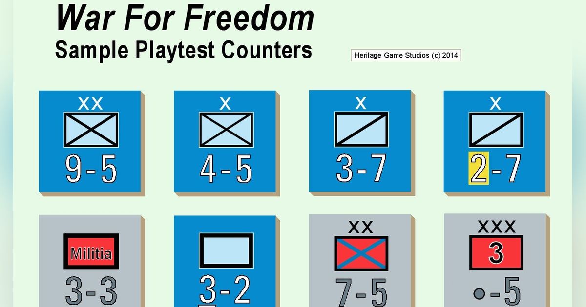 The War For Freedom: 1861-1865 | Board Game | BoardGameGeek