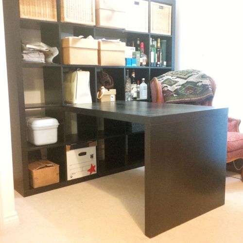ikea expedit workstation