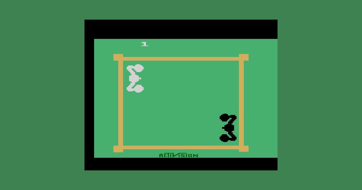 Boxing (Atari 2600) | Video Game | VideoGameGeek