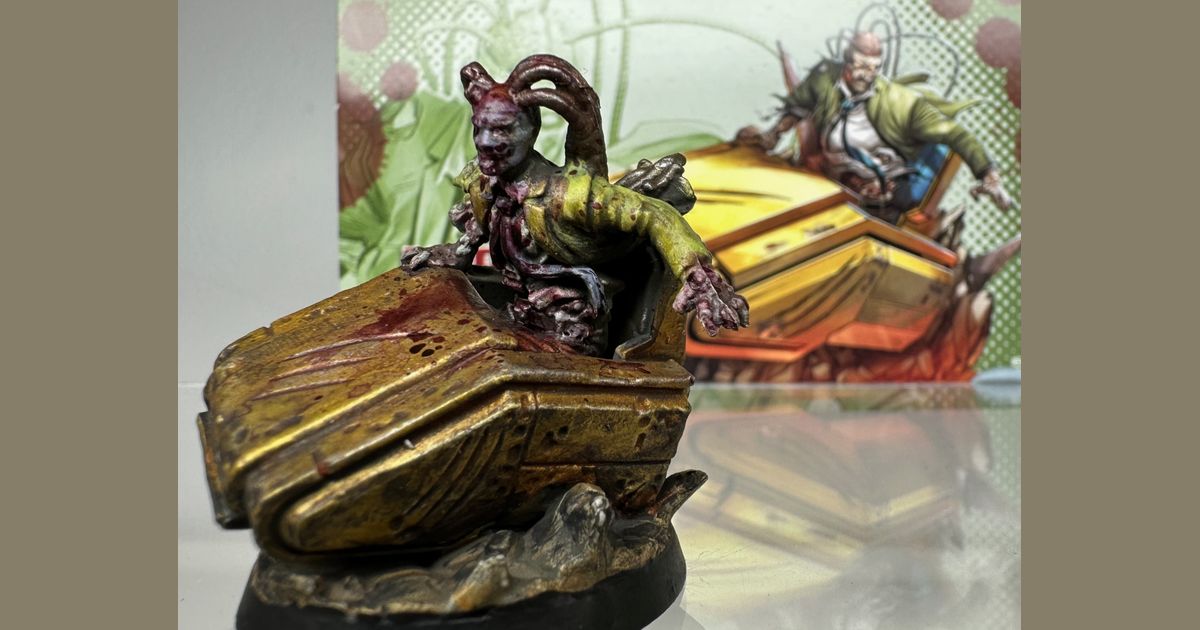 Marvel Zombies: A Zombicide Game – Zombie Professor X | Tiny Plastic ...