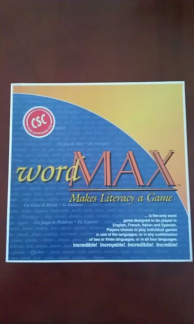 word MAX | Board Game | BoardGameGeek