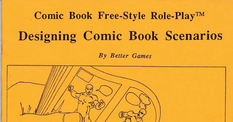 Designing Comic Book Scenarios | RPG Item | RPGGeek