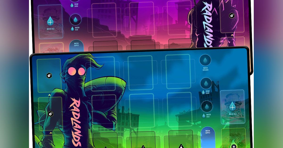Radlands: Hazmats | Board Game Accessory | BoardGameGeek