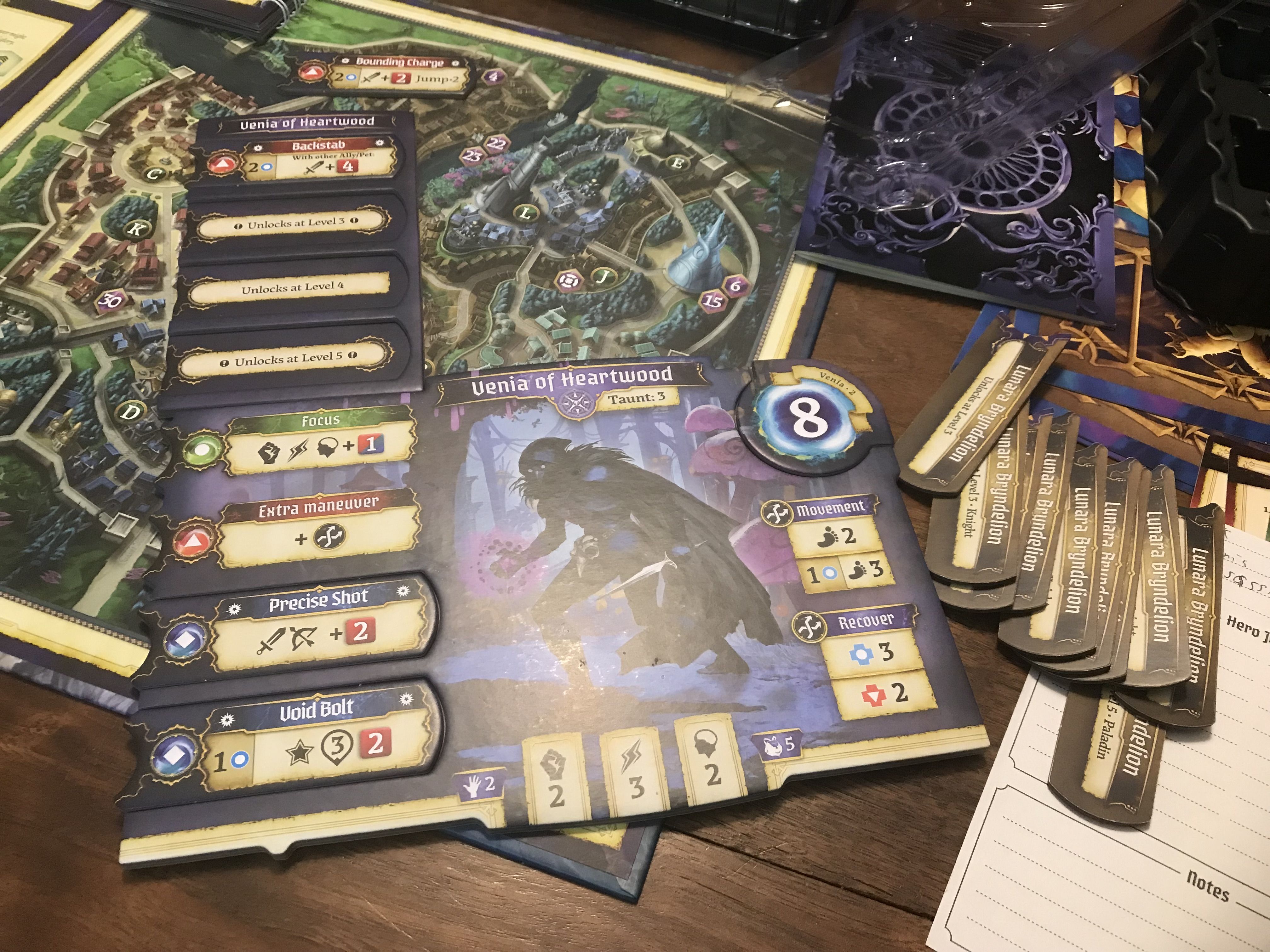 Level 2 - New action tokens | Agemonia