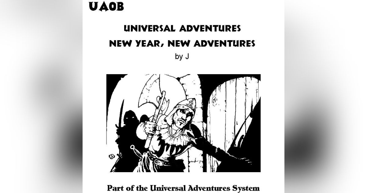 UA0B: Universal Adventures New Year, New Adventure Pack | RPG Item ...