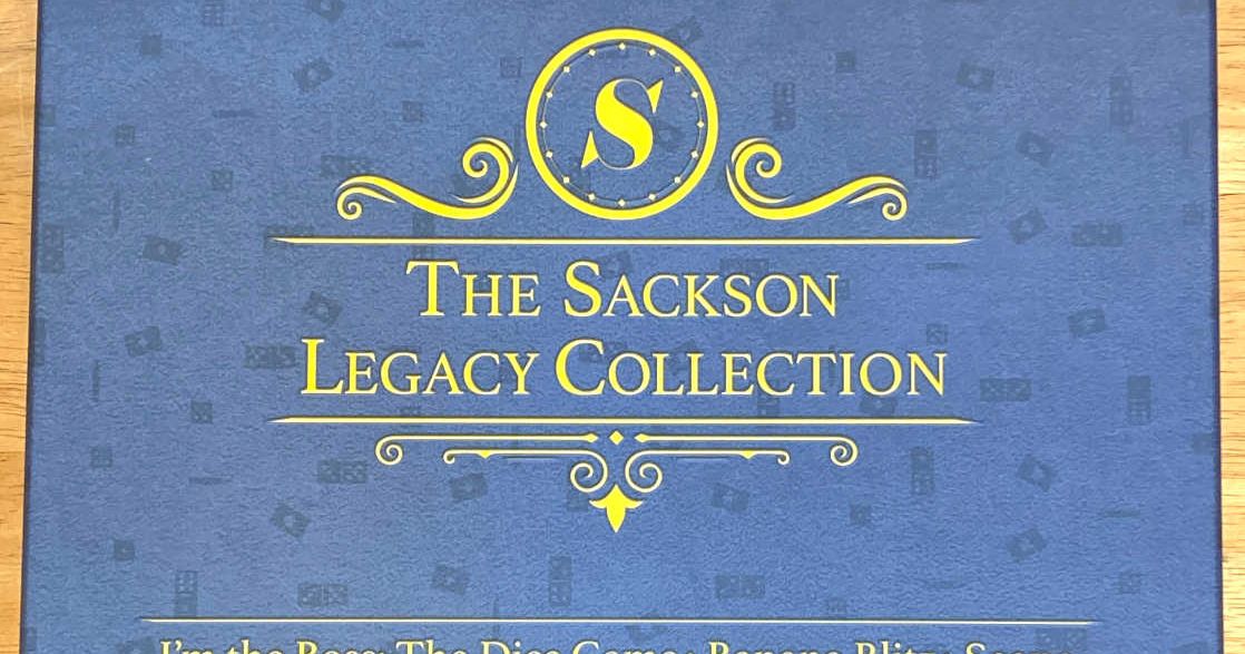 The Sackson Legacy Collection (Blue) | Board Game | BoardGameGeek