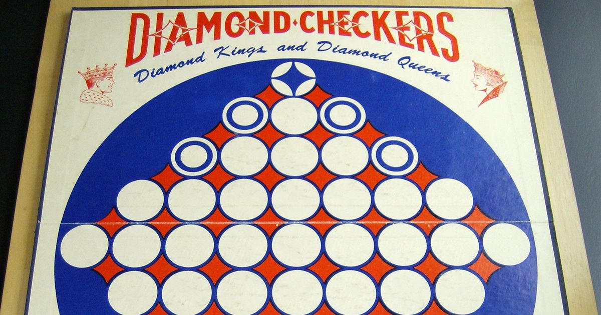Diamond Checkers | Board Game | BoardGameGeek