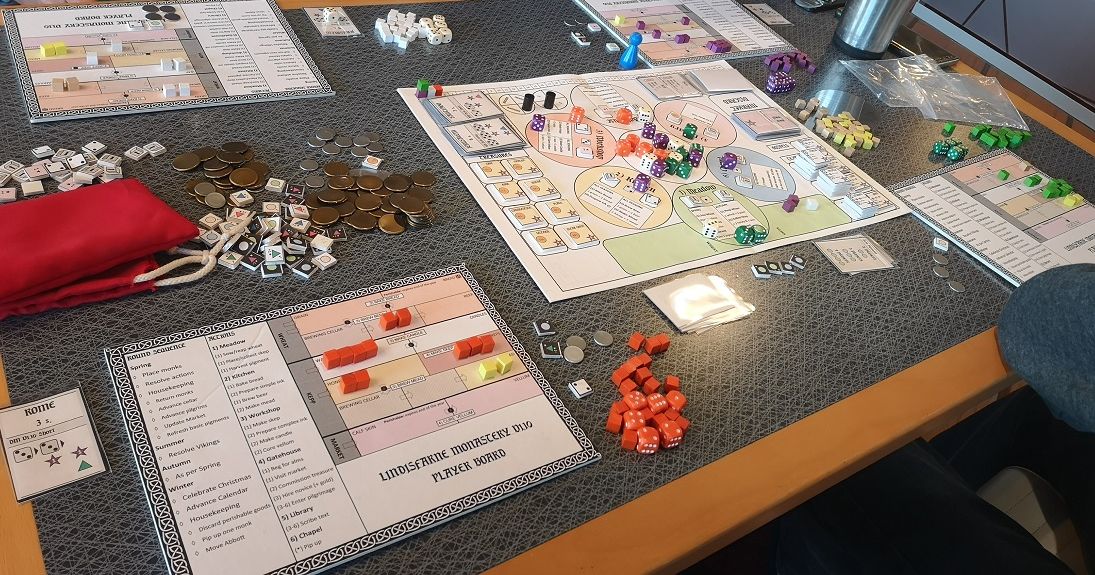 Lindisfarne Monastery | Board Game | BoardGameGeek
