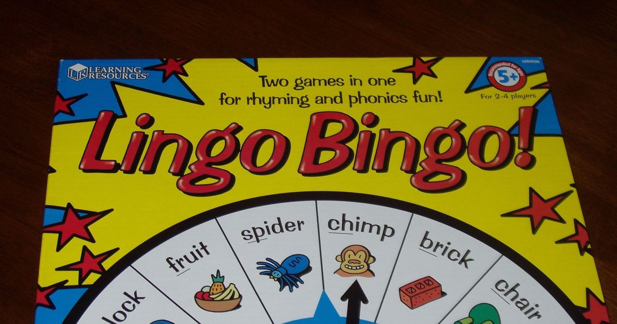 Lingo Bingo | Board Game | BoardGameGeek
