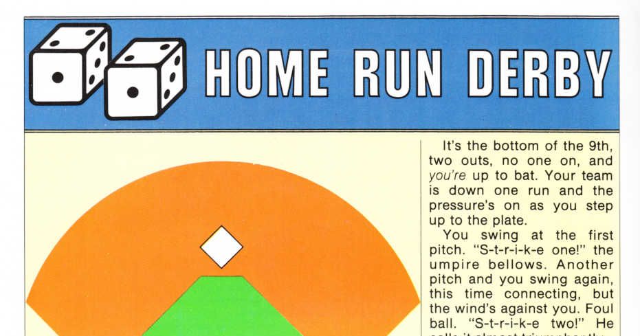 Home Run Derby | Board Game | BoardGameGeek