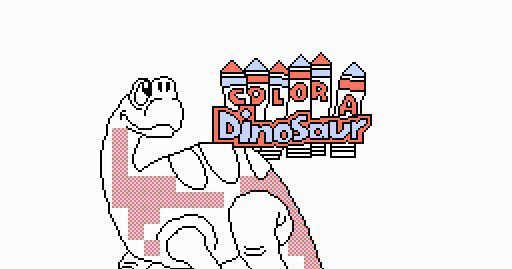 Color a Dinosaur | Video Game | BoardGameGeek