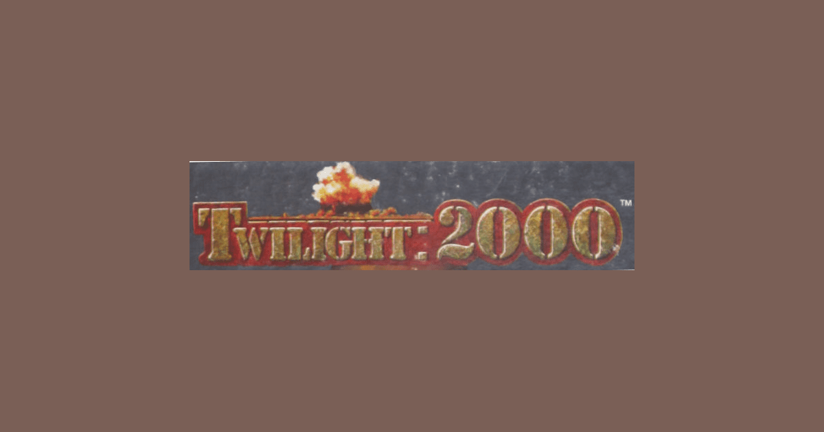 Battle Maps | Twilight: 2000 (1st Edition)