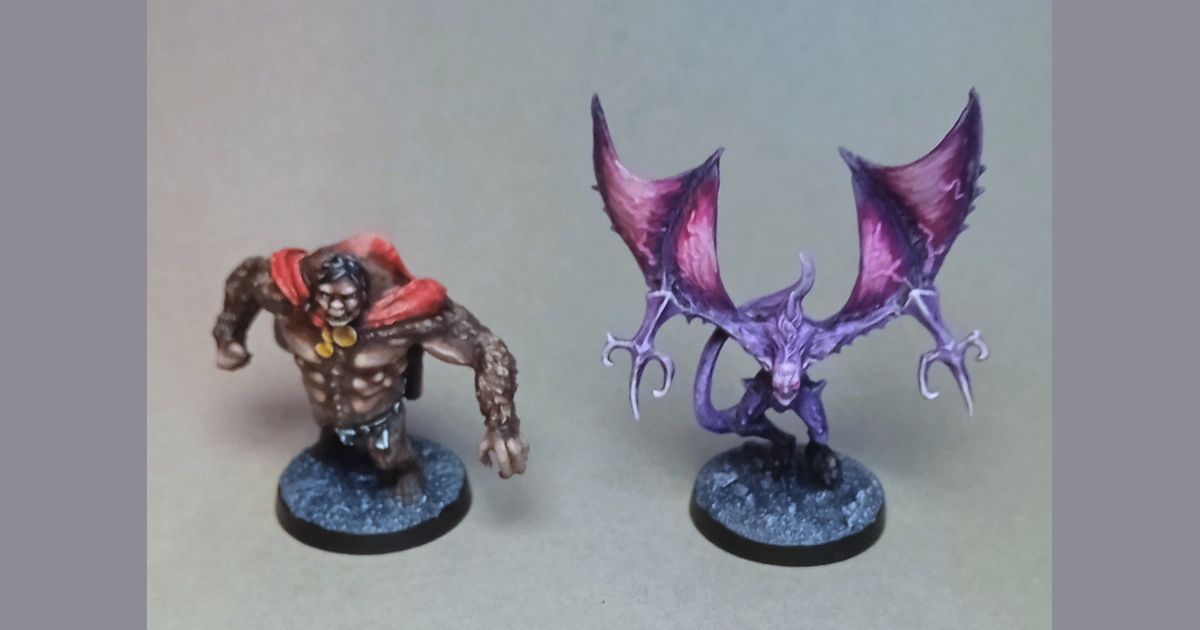 Thak and Outer Dark Demon | Conan painting journal