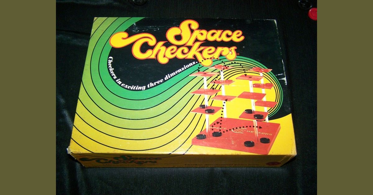 Space Checkers | Board Game | BoardGameGeek