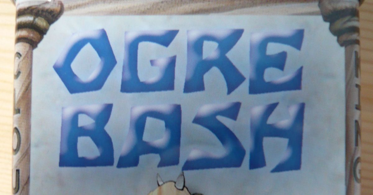 Ogre Bash | Board Game | BoardGameGeek