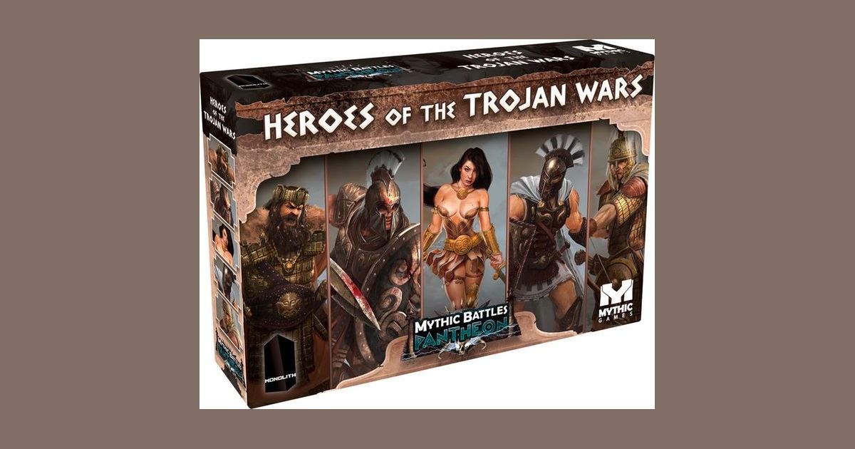 Mythic Battles: Pantheon – Heroes of the Trojan Wars | Board Game ...