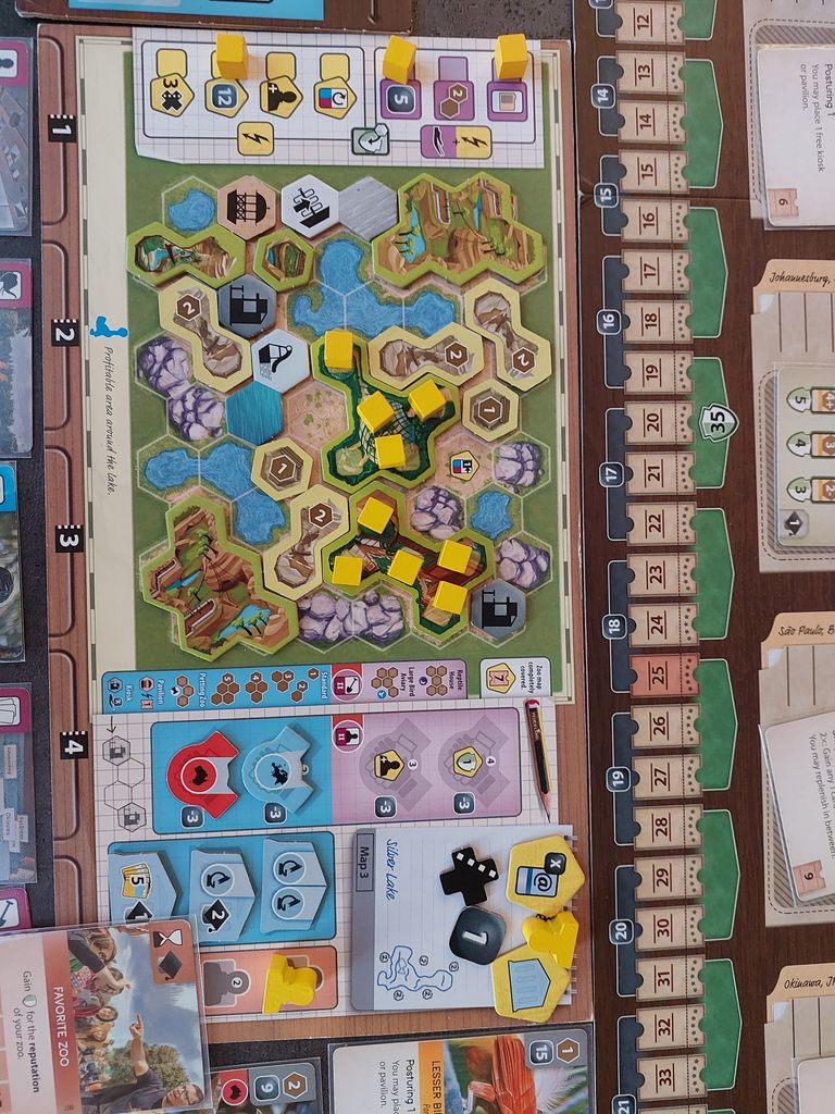 Ark Nova Solo Competition: April 2023 - Map 3 | Ark Nova