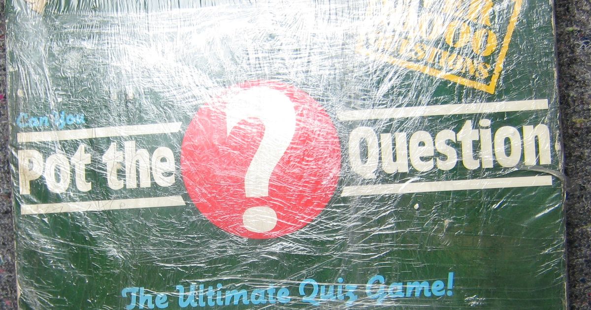 Pot the question | Board Game | BoardGameGeek