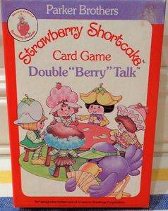 Strawberry Shortcake Card Game Double "Berry" Talk | Board Game ...