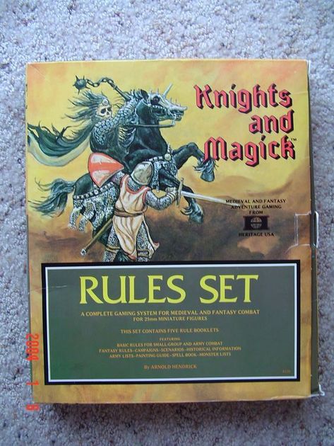 Knights and Magick | Board Game | BoardGameGeek