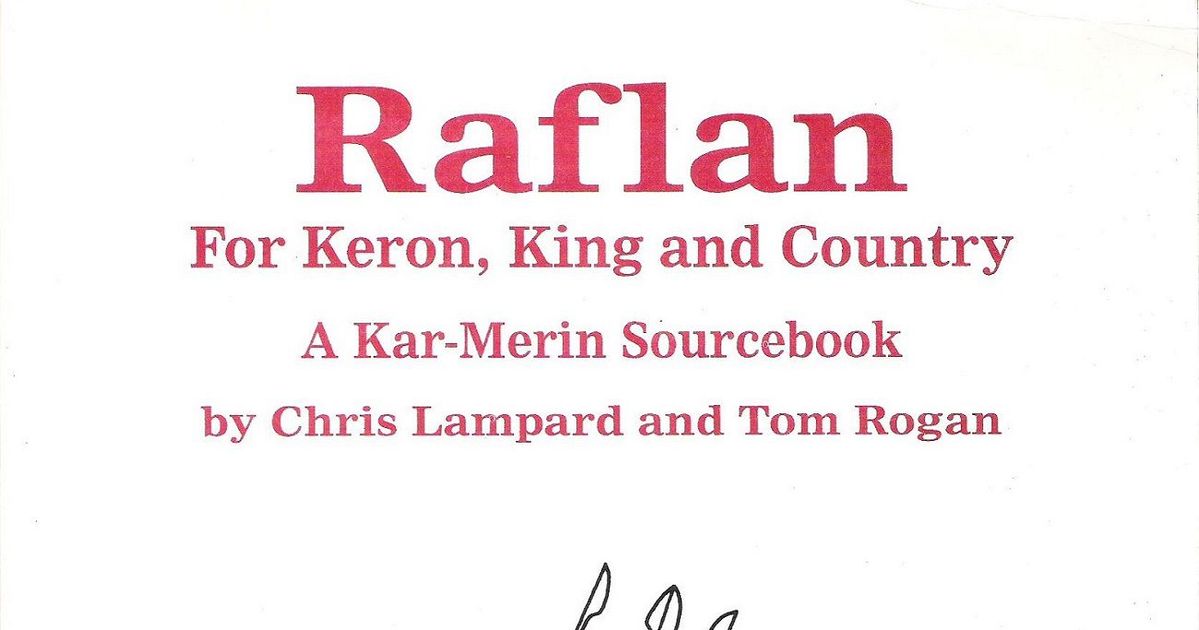 Raflan | RPG Item | BoardGameGeek