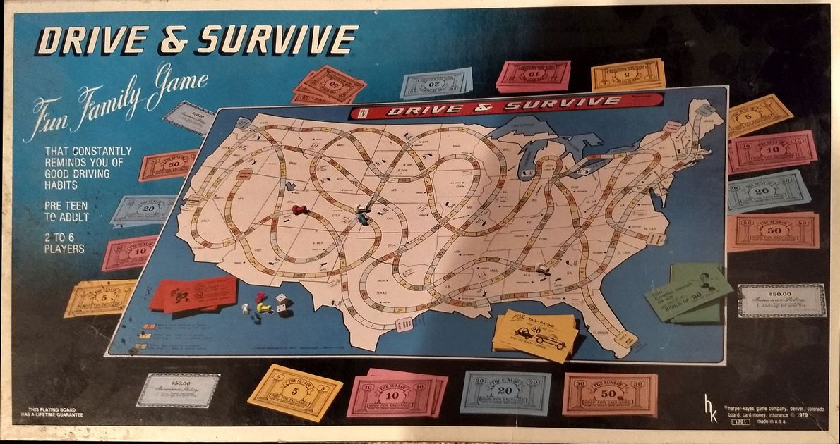Drive & Survive | Board Game | BoardGameGeek
