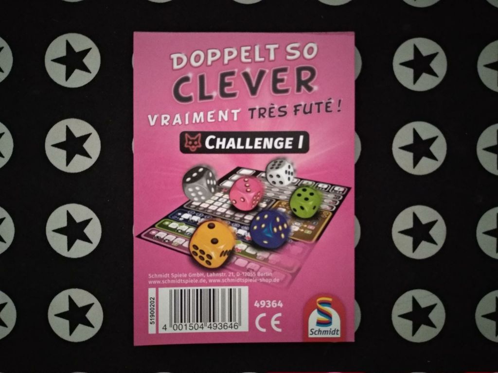 Today Play To: Doppelt So Clever: Challenge I | Juegos Roll & Write ...