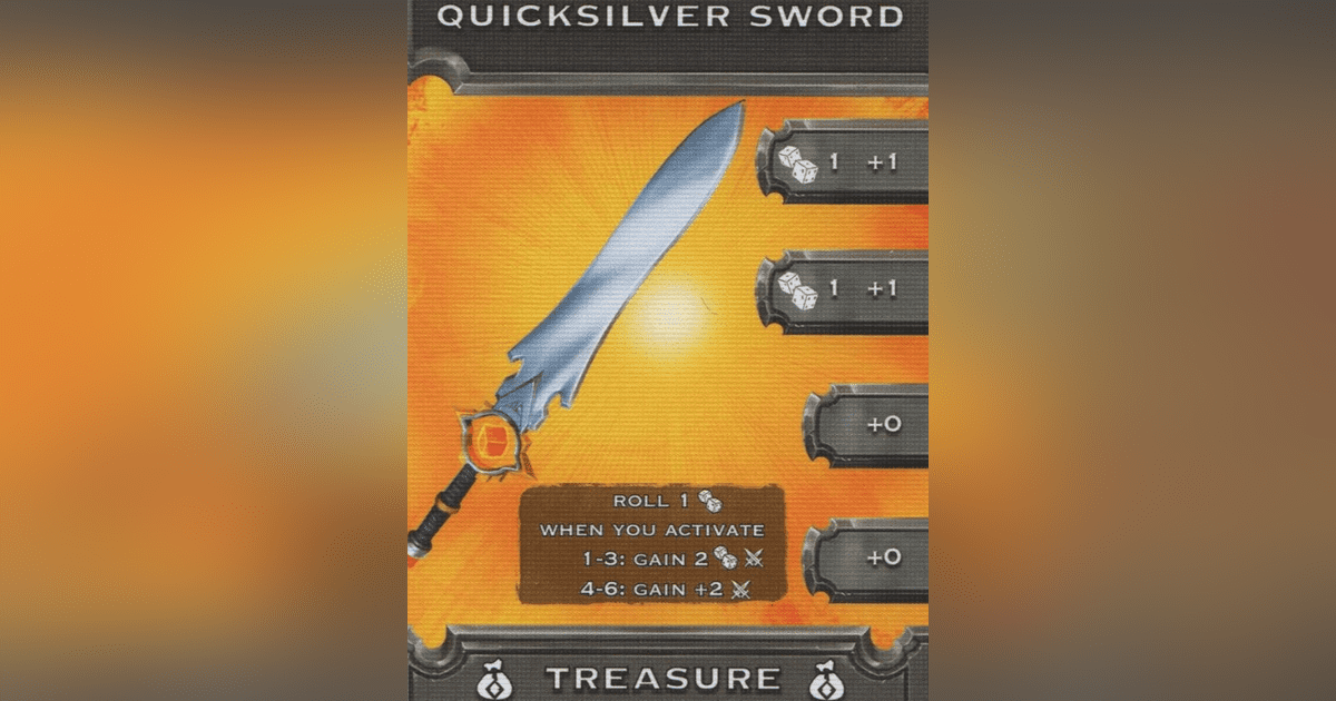 Deck Box Dungeons: Quicksilver Sword | Board Game | BoardGameGeek