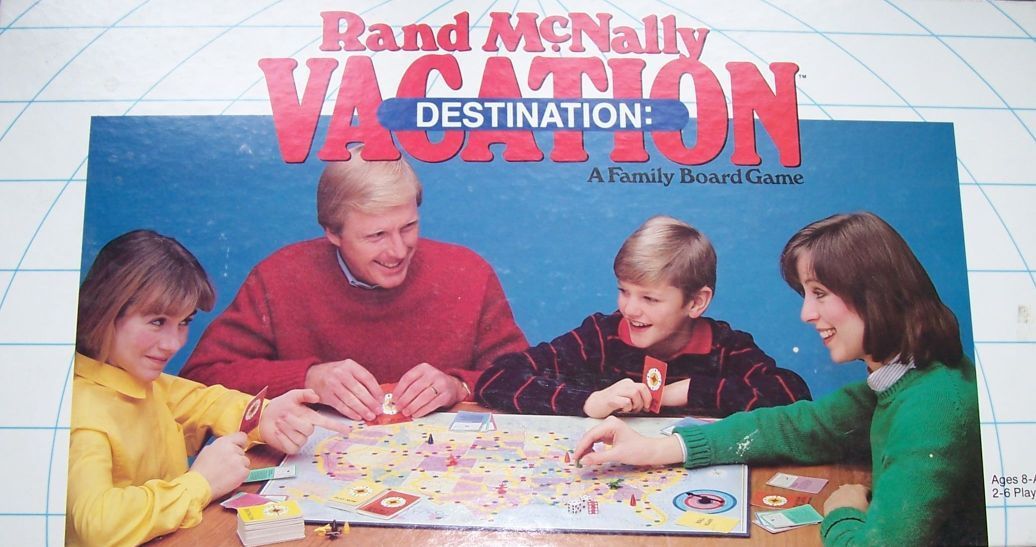 Rand McNally Destination: Vacation | Board Game | BoardGameGeek