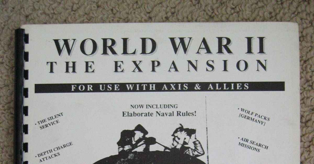 World War II The Expansion | Board Game | BoardGameGeek